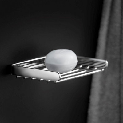 COSMIC Shower Caddy, Shower Basket, 20cm, Silver, Anti-corrosion ...