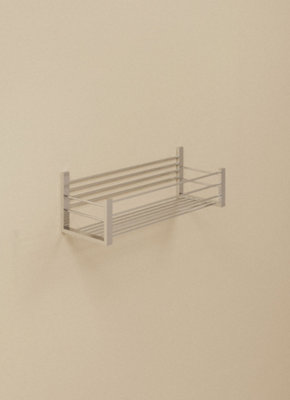 COSMIC Shower Caddy, Shower Basket, 35cm, Chrome, Wall Mounted, Screws ...