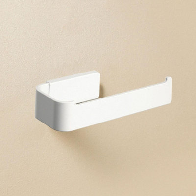 COSMIC Toilet Roll Holder, Self-adhesive or Screw-in, Stainless Steel ...