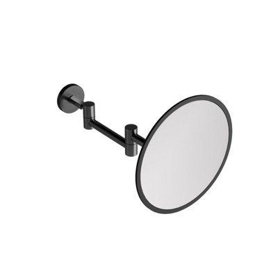 COSMIC Wall Magnifying Mirror, Brushed Black PVD Architect Sp (X5)
