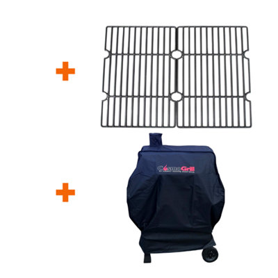 Shop CosmoGrill Outdoor XL Smoker Barbecue Charcoal Portable BBQ Grill ...