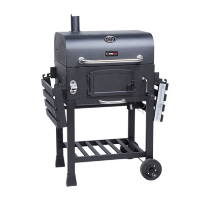 CosmoGrill Outdoor XL Smoker Charcoal Barbecue For Garden with Cover ...