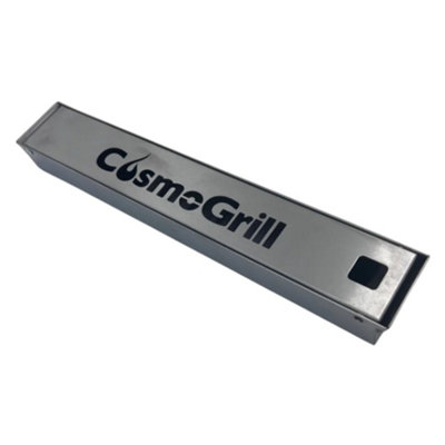 CosmoGrill Platinum Stainless Steel 6+2 Silver Gas Barbecue with Cover ...