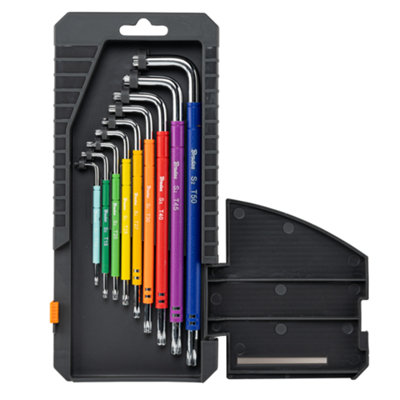 Cost Wise Star hex Key/Allen Key Set,Colour Coded and extra long Handle ...
