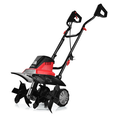 Costway 1500W Electric Tiller Garden Soil Cultivator Rotavator W/ Sharp ...