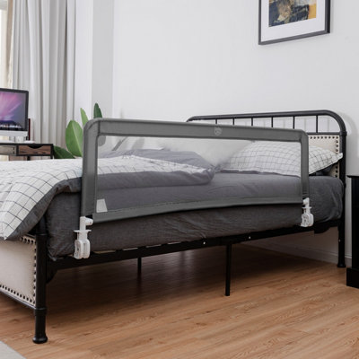 Costway 150cm Extra Long Toddler Safety Bed Rail Folding Protection ...