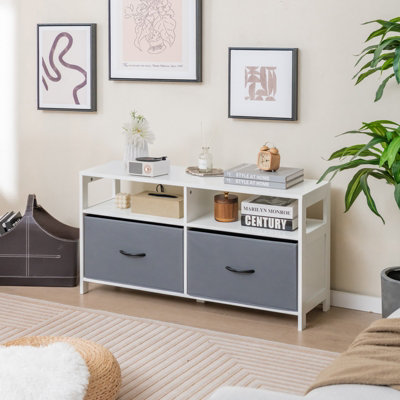 5 drawer fabric dresser store