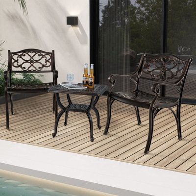 Steel patio furniture store