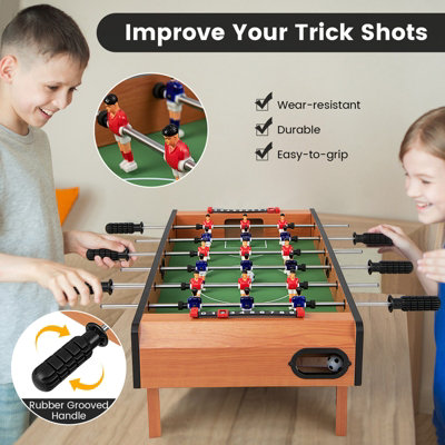 Costway 27'' Football Table Top Football Soccer Kids Family Game Toy ...