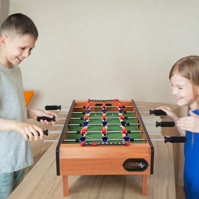 Costway 27'' Football Table Top Football Soccer Kids Family Game Toy ...