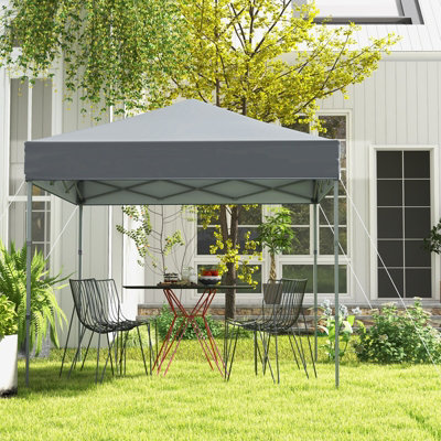 Costway 2x2M Outdoor Pop-up Canopy Instant Setup Tent Sun Shelter w ...