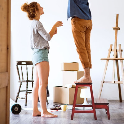 Costway 3 IN 1 2-Step Folding Step Ladder Bamboo Step Stool Portable ...