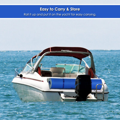 Costway 3 Layer Floating Water Mat Buoyancy Pad Swimming Pool Float Mat ...