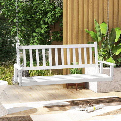5 foot wooden porch swing store