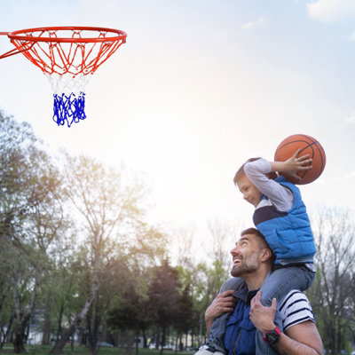 COSTWAY 46 cm Basketball Replacement Net All-Weather Basketball Goal ...