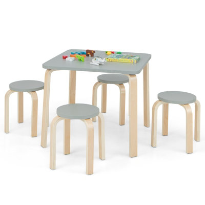 Kids square table store