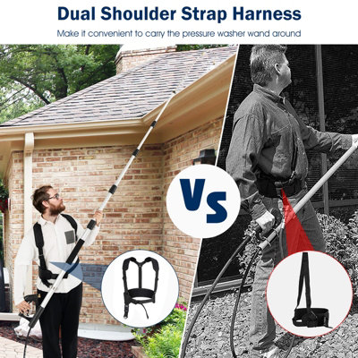 Pressure washer handle extension store