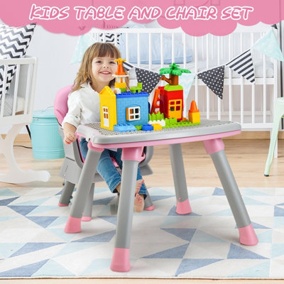 Costway 6-in-1 Baby High Chair Infant Feeding Chair Kids Stool w ...