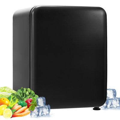 Costway 68L Compact Refrigerator Auto Defrost Reversible Door Mini ...