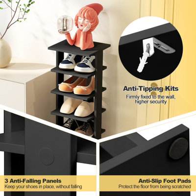 Single shelf shoe rack store