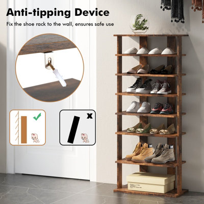 Mens sneaker rack store
