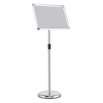 COSTWAY A3 POSTER FRAME STAND PRESENTATION STAND WITH ADJUSTABLE HEIGHT ...