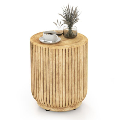 Timber stump side table store