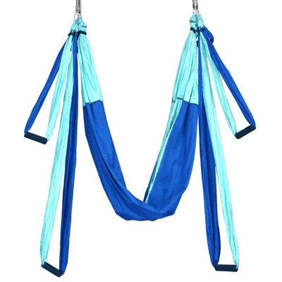Costway Aerial Yoga Swing Set Sling Hammock Inversion Anti-Gravity with ...