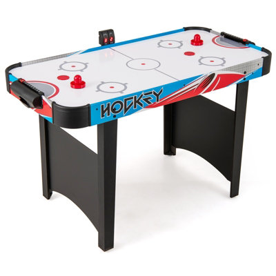 COSTWAY Air Hockey Table Indoor Hockey Game Table w/ LED Scoreboard