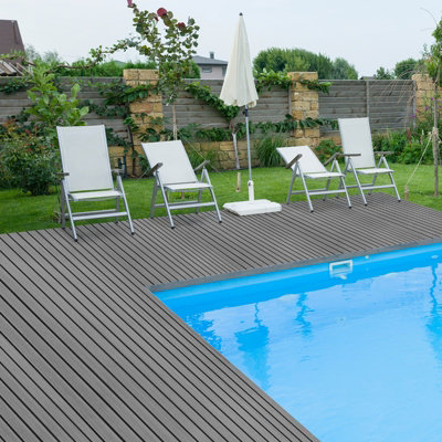 Costway Boat Flooring EVA Foam Decking Non-Slip & Self-Adhesive Decking ...