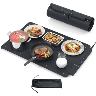 COSTWAY Electric Silicone Food Warming Mat with Fast Full Surface ...