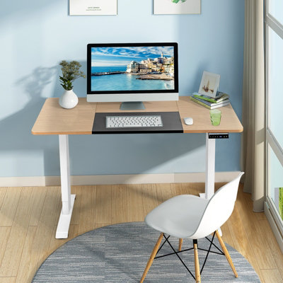 Costway Electric Standing Desk Stand-up Ergonomic Computer Workstation ...
