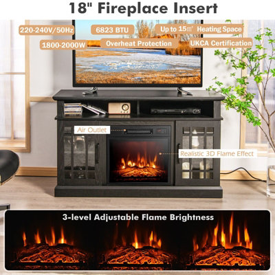 Fireplace tv stand 70 inch store