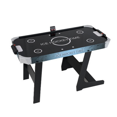 COSTWAY Foldable Air Hockey Table for Kids and Adults 144 CM Full Size ...