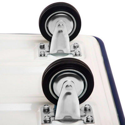 Costway Folding Push Cart Dolly Moving Hand Truck Rolling Flatbed ...