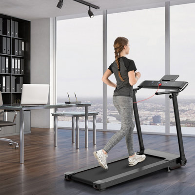 Costway Folding Treadmill Electric Running Machine with 12 Preset ...