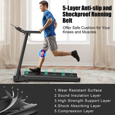 Foldable running machine store