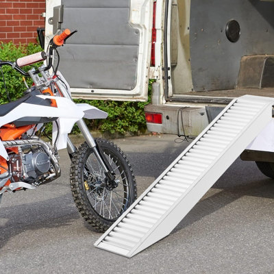 Costway Heavy-duty Trailer Ramp Lightweight Universal Vehicle Loading ...