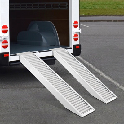 Costway Heavy-duty Trailer Ramp Lightweight Universal Vehicle Loading ...