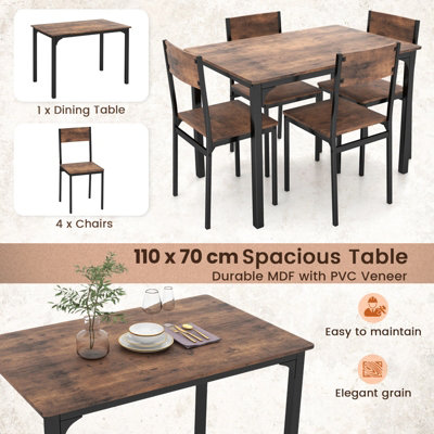 5 x 5 dining table store