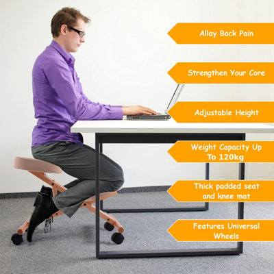 Orthopedic kneeling stool store