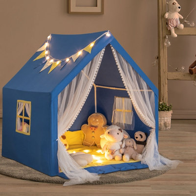 Costway Large Kids Play House Children Indoor Outdoor Castle Play Tent ...
