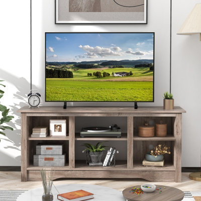 Costway Living Room TV Console Table TV Stand for up to 65" Flat Screen ...