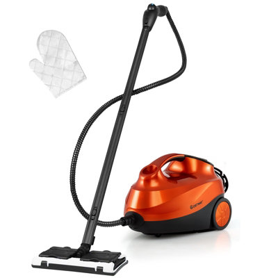 COSTWAY Multipurpose Steam Cleaner 2000 W Household Steamer w/1.5L Tank ...