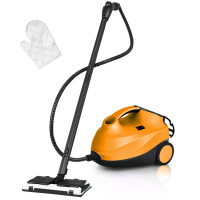 COSTWAY Multipurpose Steam Cleaner 2000 W Household Steamer w/1.5L Tank ...
