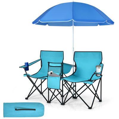 Picnic chair with umbrella store