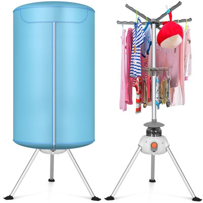 Costway Portable Electric Clothes Dryer PTC 900W Drying Machine ...