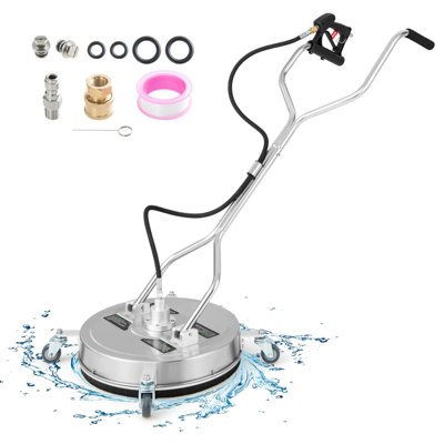 COSTWAY Pressure Washer Surface Cleaner Stainless Steel 4000 PSI/275BAR ...