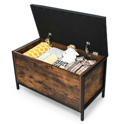 Costway Shoe Changing Bench Entryway & Bed End Storage Bench | DIY at B&Q