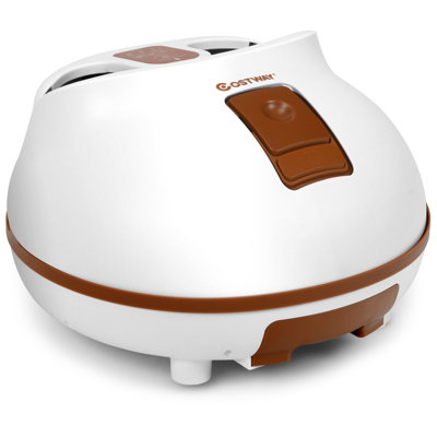 Costway Steam Foot Massager for Pedicure Sauna Bath w/ Temperature Control